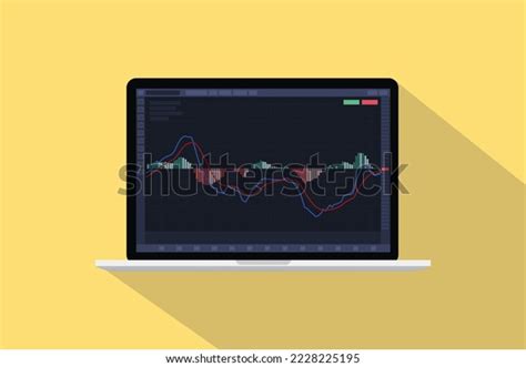Macd Moving Average Convergence Divergence Indicator Stock Vector Royalty Free