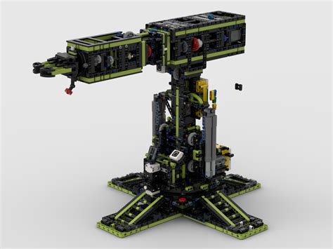 Lego Moc 6 Axis Robotic Arm By Glaysche Rebrickable Build With Lego