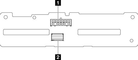 Drive Backplane Connectors Thinkedge Se455 V3 Lenovo Docs