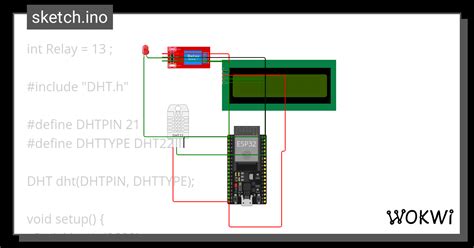 DHT Wokwi ESP32 STM32 Arduino Simulator