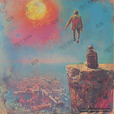 Ai创作图孤独的灵魂插画 阈限超现实 超现实主义意境画 孤独背影插画 梦境与现实 超现实世界 超现实的世界 魔幻现实主义 虚浮的世界绘画 超现实主义图片 Cgi超现实主义 神奇的现实主义 想象