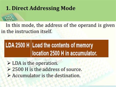 8085 addressing modes pptx operating systems computer software