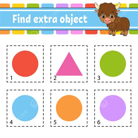 Find Extra Object Solution Exercise Template Download On Pngtree