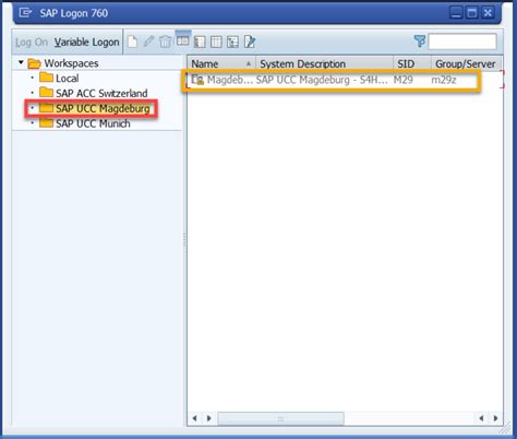 Setting Up An Sap Gui Connection To An Sap Server Sap Quick Start Academy