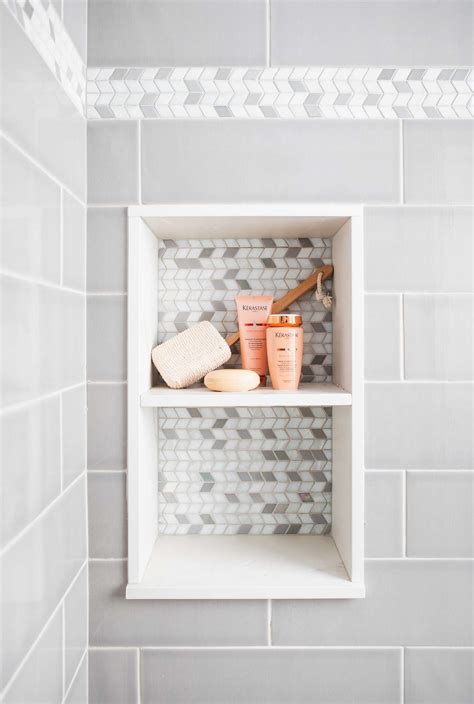 18 Shower Niche Ideas For A Beautiful Storage Solution