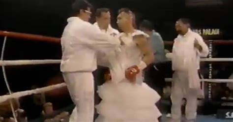El Día Que El Maromero Páez Se Subió Al Ring Vestido De Novia Infobae