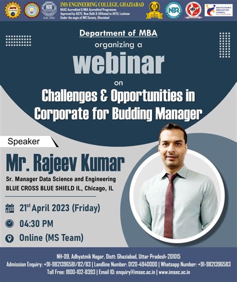 Imsec Mba On Linkedin Imsec Engineering Mba Webinar