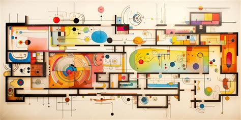 Premium Ai Image Ai Generated Ai Generative Abstract Geometric Floor Plan Design Architecture