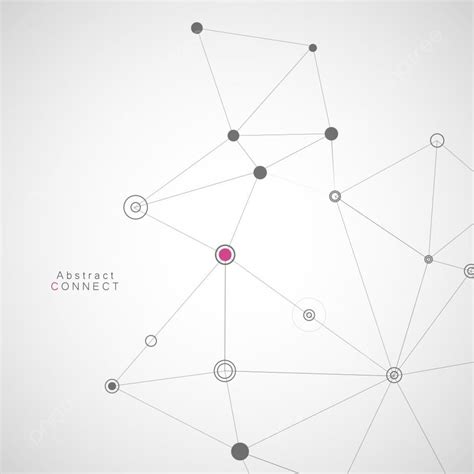 Vector Abstract Molecular Connection Technology Design For Medicine Photo Background And Picture