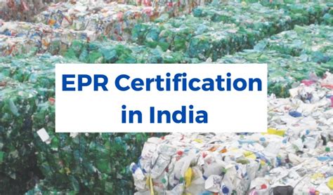Epr Certificate Consultant New Certification Rs 20000 Certificate Id 25676608562