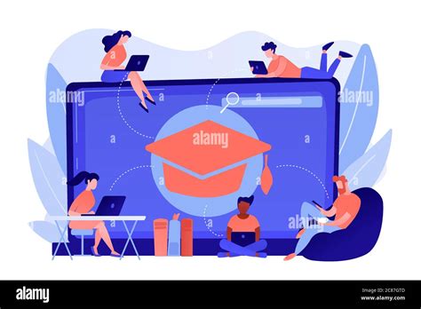 Online Courses Concept Vector Illustration Stock Vector Image And Art Alamy