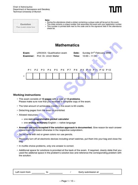 Lrg Ev Hm Lrt Solution En Pdf Ordinary Differential Equation Linear Algebra