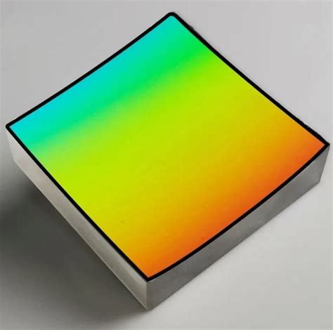 Flat Field Holographic Concave Diffraction Gratings Imagine Sensor And Convex Lens