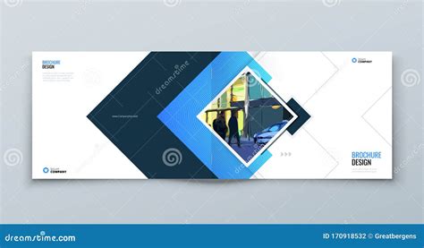 蓝色景观封面背景设计 企业年报目录杂志或传单的公司模板 向量例证 插画 包括有 背包 医学 170918532