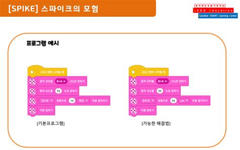 [별내코딩 spike prime 과정] 10차시 어드밴쳐 프라임 2 adventure prime 네이버 블로그