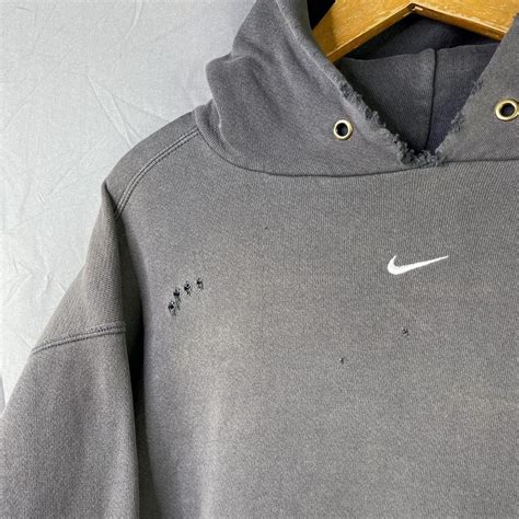 Vintage 90s Nike Center Swoosh Hoodie Condition Is Depop
