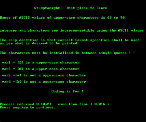 C Program To Check Uppercase Characters Using Isupper Function C