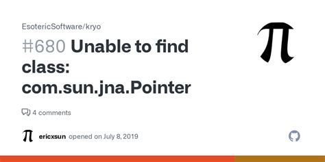Unable To Find Class Sun Jna Pointer Issue 680