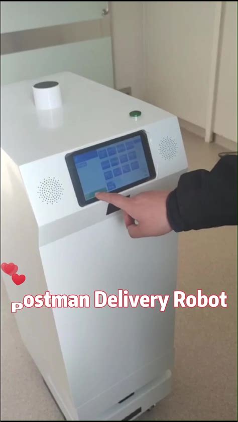 Small Delivery Robot Electric Intelligent Commercial Delivery Waiter Business Robots Service For