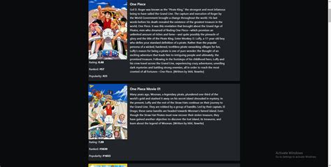 Github Thamermalkianime List This Is An Animelist Project Using The