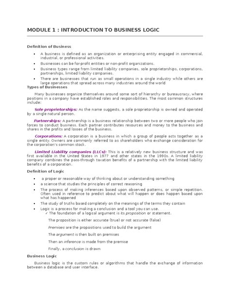 Business Logic Definition Html At Denise Hochstetler Blog