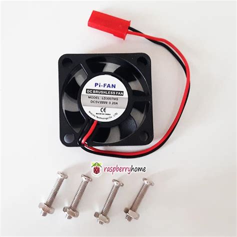 พัดลมระบายความร้อน Cpu สำหรับ Raspberry Pi Pi Fan Active Cooling Fan