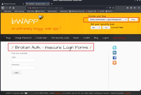 21 Уязвимость Broken Authentication Insecure Login Forms Этичный хакинг с Михаилом