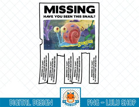 Spongebob Squarepants Sponge On The Run Missing Gary Poster Inspire
