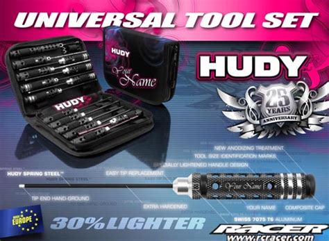 Hudy Limited Edition Tool Set Carrying Bag RC Racer The Home Of RC Racing On The Web
