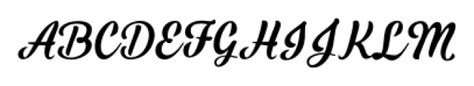 Black Script Regular Font Script Classic What Font Is