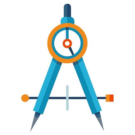 Precision Vector Design Architect Compass Technical And Refined