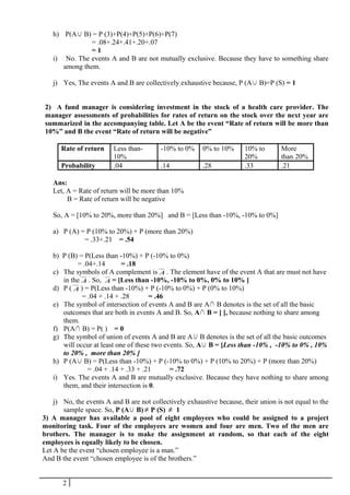 Statistics Assignment DOC Physics Science