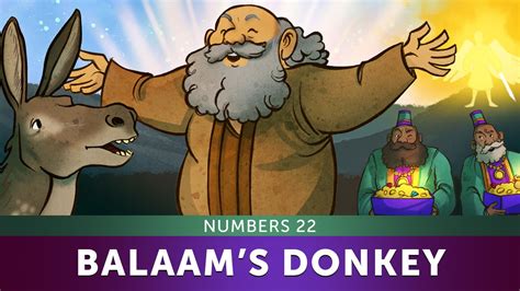 Balaams Donkey Numbers 22 Sunday School Lesson And Bible Story For
