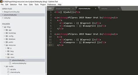 Pengertian Mvc Model View Controller Pada Framework Laravel By
