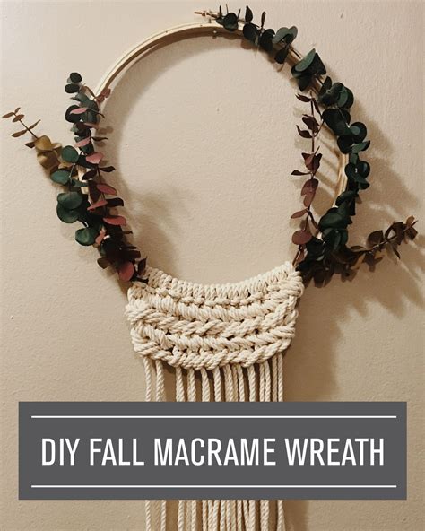 Diy Fall Macrame Wreath Gratis