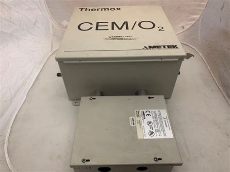 Ametek Thermox Cem O2 Analyzer Transamerican Equipment Company