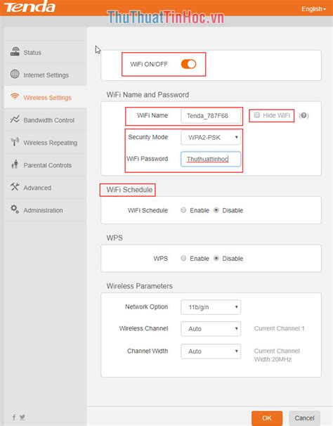 Cách cài đặt Wifi Tenda