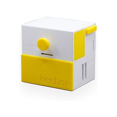 Keebox Yellow Boîte à énigmes Escape Room Dans Une Boîte Niveau 4