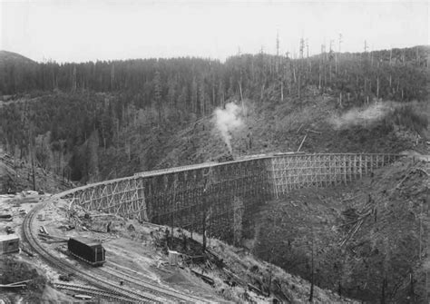 Washington State Logging Trestle Classic Trains Magazine