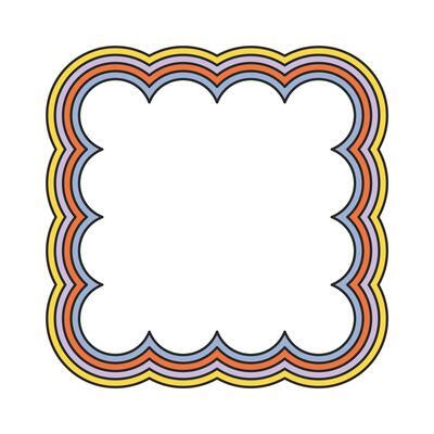 Scallop Rectangle Vector Art Icons And Graphics For Free Download