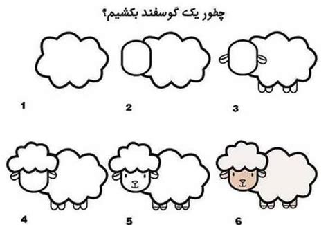 مدل های نقاشی ساده برای کودکان آموزش نقاشی مرحله به مرحله