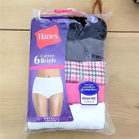 Hanes Intimates And Sleepwear Hanes Cotton Briefs Size 7 5 Poshmark