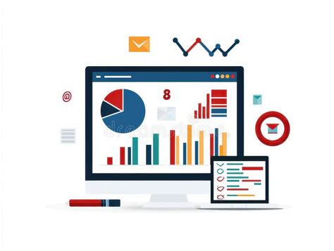 Computer Tablet And Laptop Displaying Graphs Illustrating Web3 Business