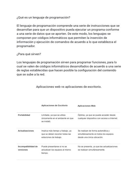 aplicaciones web en php pdf aplicación web software de la aplicacion