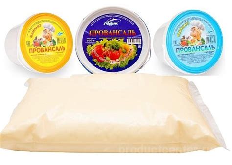 Майонез «Провансаль Премьер мдж 67 50 20 от производителя ПК Родник Каталог 2025 Цена