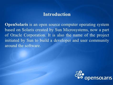 Open Solaris Final