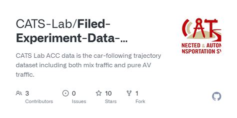 Filed Experiment Data Accdataqanda At Main · Cats Labfiled Experiment Data Accdata · Github