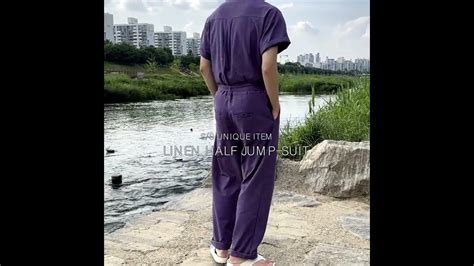 [5컬러]로웬 남자 리넨 린넨 반팔 점프 점푸 수트 슈트 스즈키 Youtube