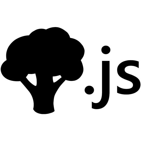 free high quality broccoli js logo for creative design