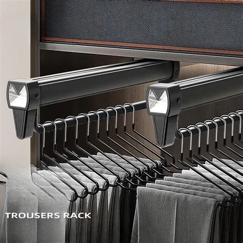 45 см Высококачественная выдвижная вешалка для брюк с верхним креплением телескопическая